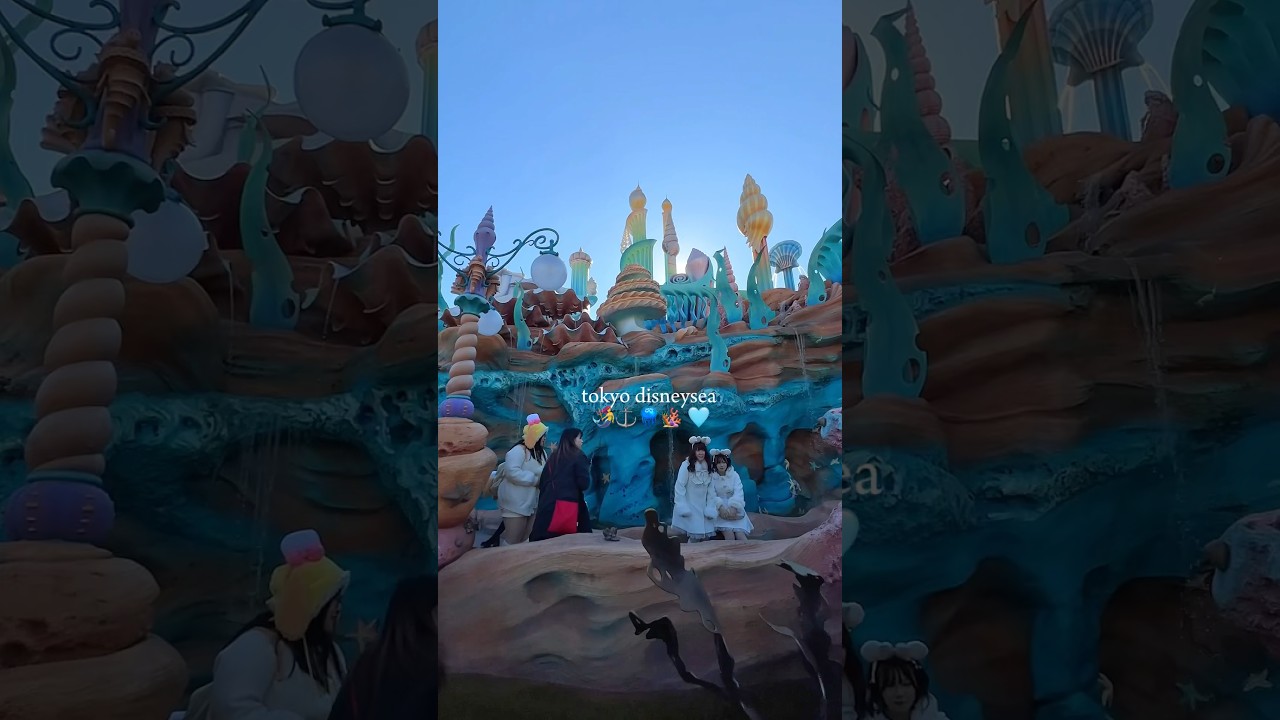 exploring disneysea 🪸🪼🧜‍♀️ #disneysea #japantravel - YouTube
