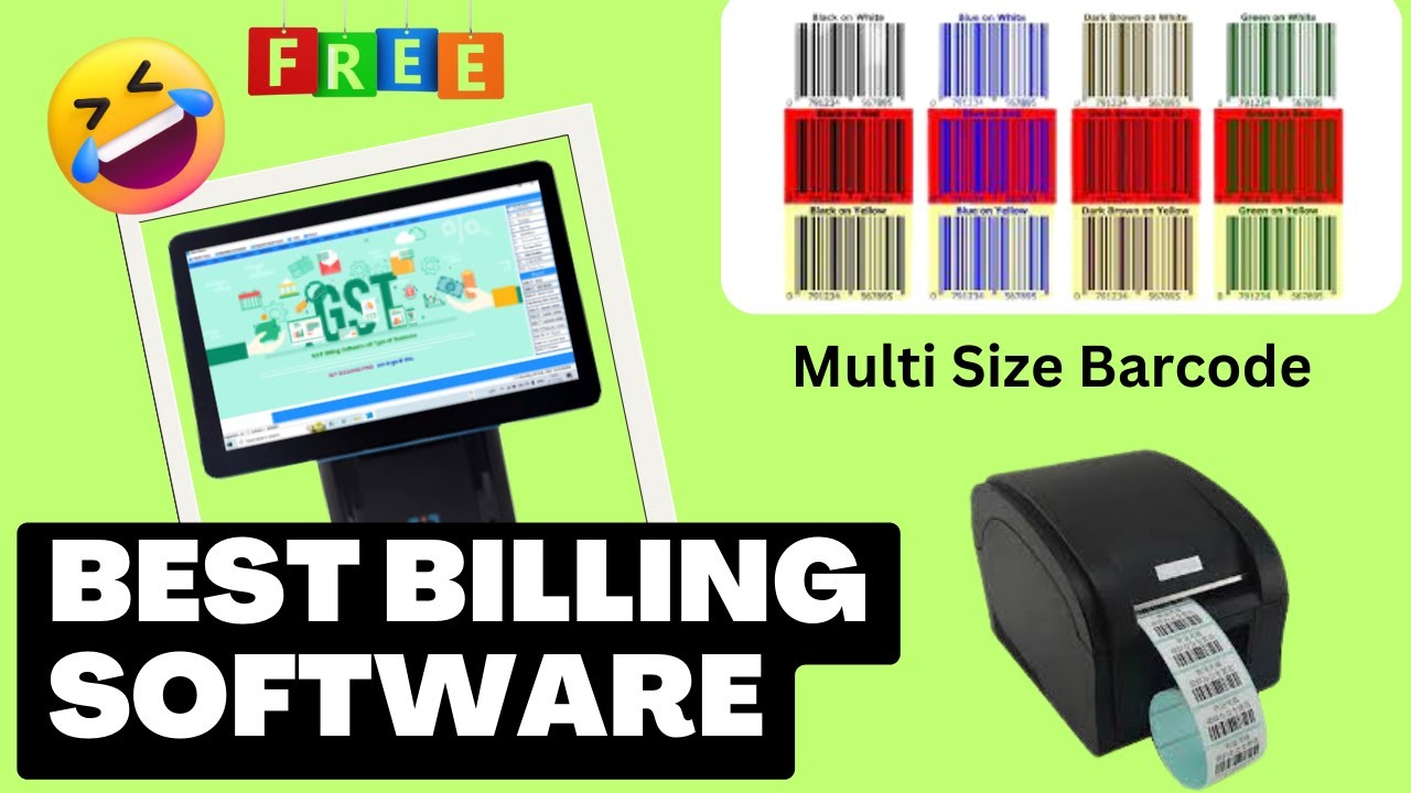 Free Billing Software For Retail Shop | Multi Size Barcode Billing ...