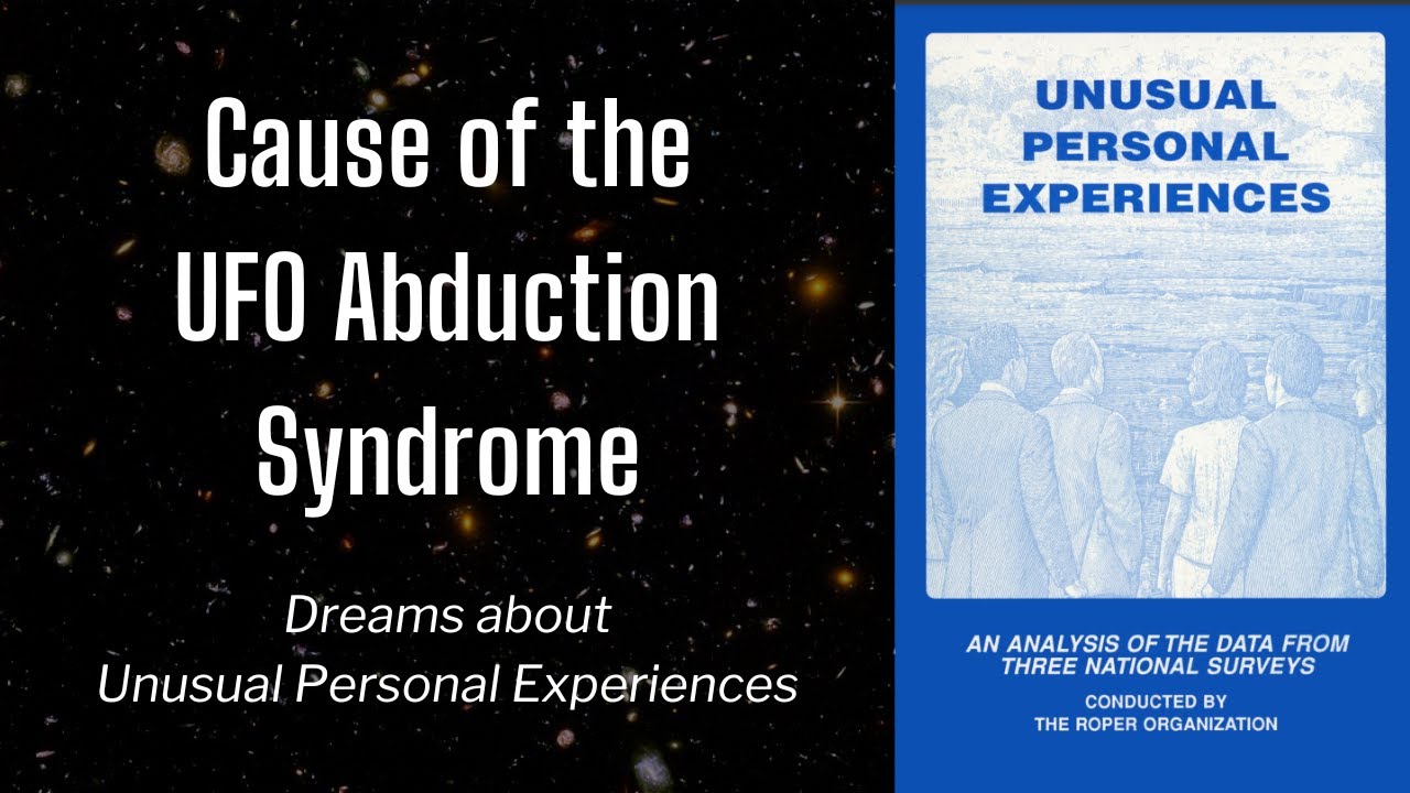 Unusual Personal Experiences | Dream database analysis compared with ...