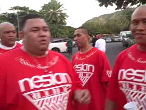 LINA GIRL & PIPI Nesian NINE backstage - YouTube