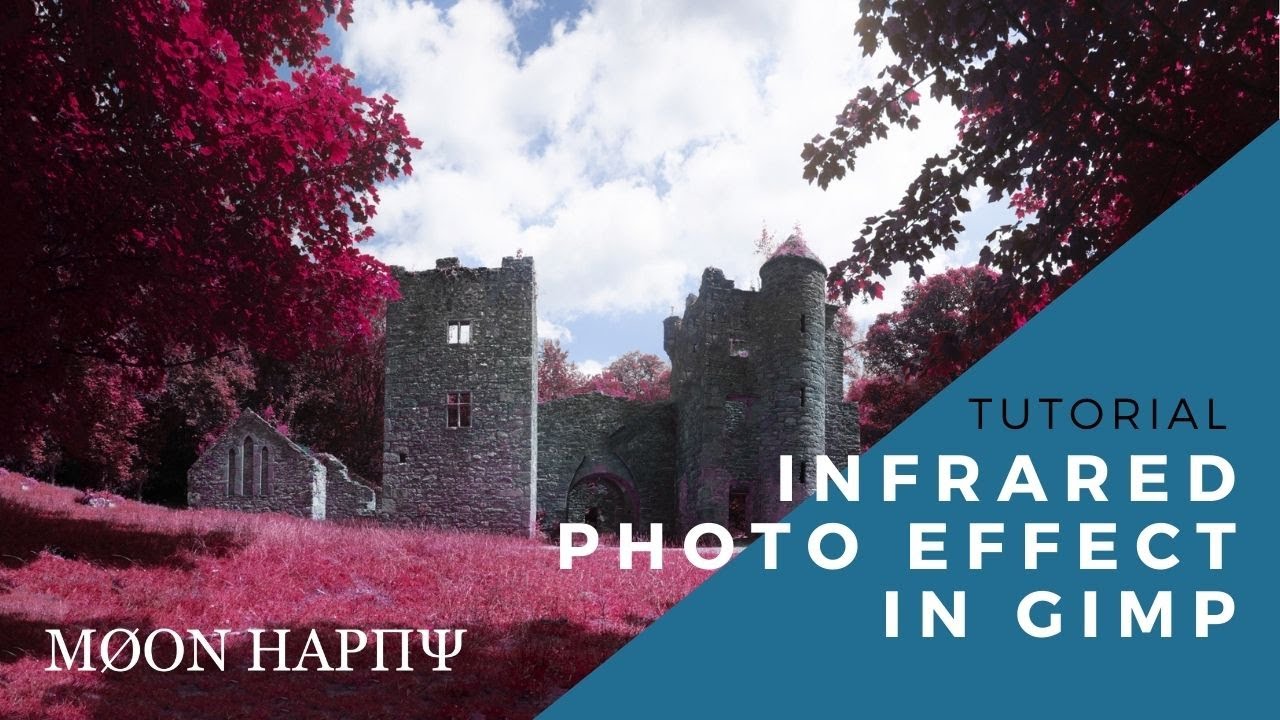 HOW TO: Infrared Photo Effect in GIMP - YouTube