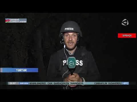 Tərtərdə olan əməkdaşımız İsmayıl Əmirli ilə canlı bağlantı (30.10.2020)