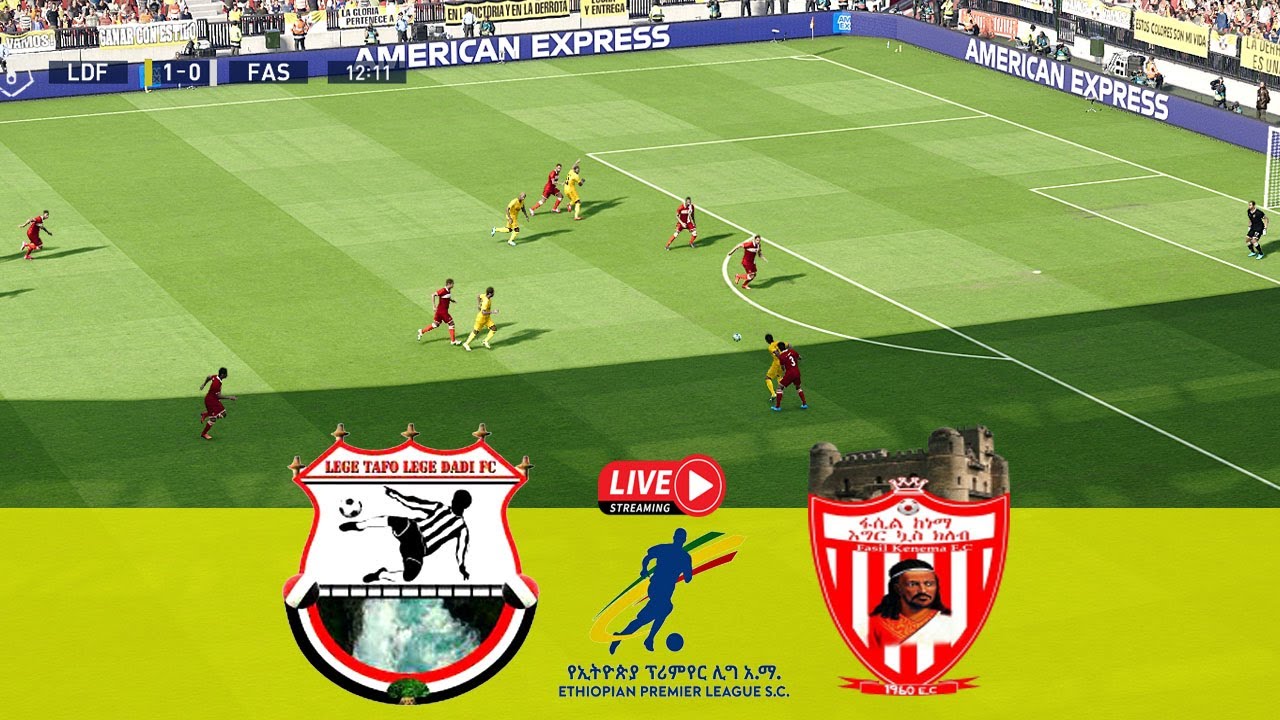 🔴Legetafo Legedadi vs Fasil Kenema LIVE Today | Ethiopian Premier ...