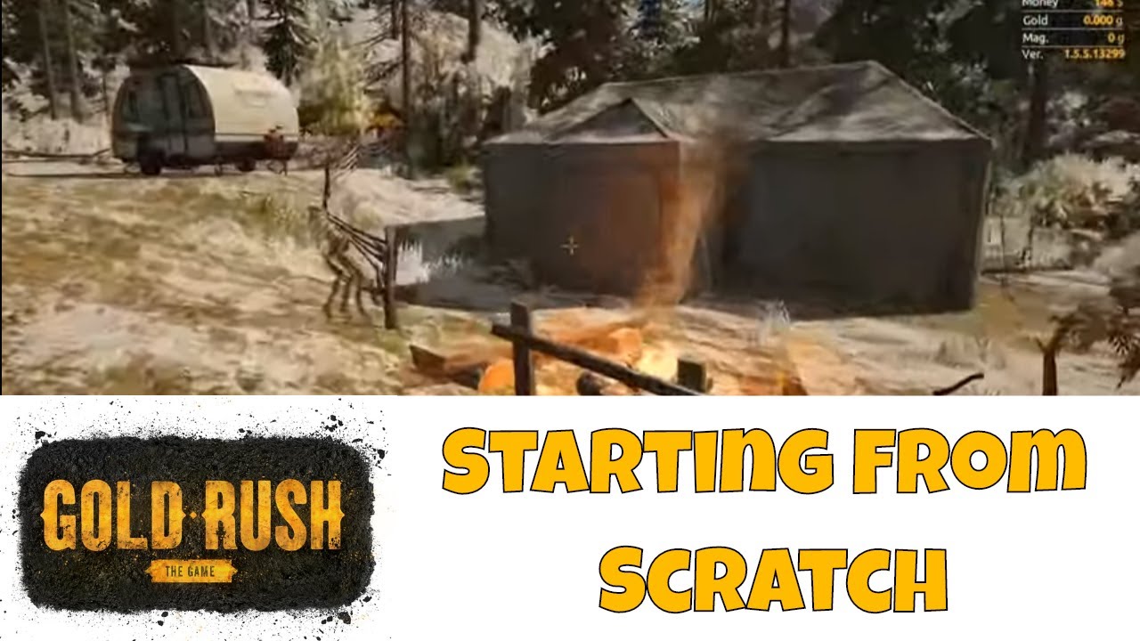 Gold Rush PC Game - Hard Mode - Starting from Scratch EP 1 - YouTube
