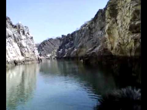 Marble Rocks Canyon at Narmada River Jabalpur MP India - YouTube
