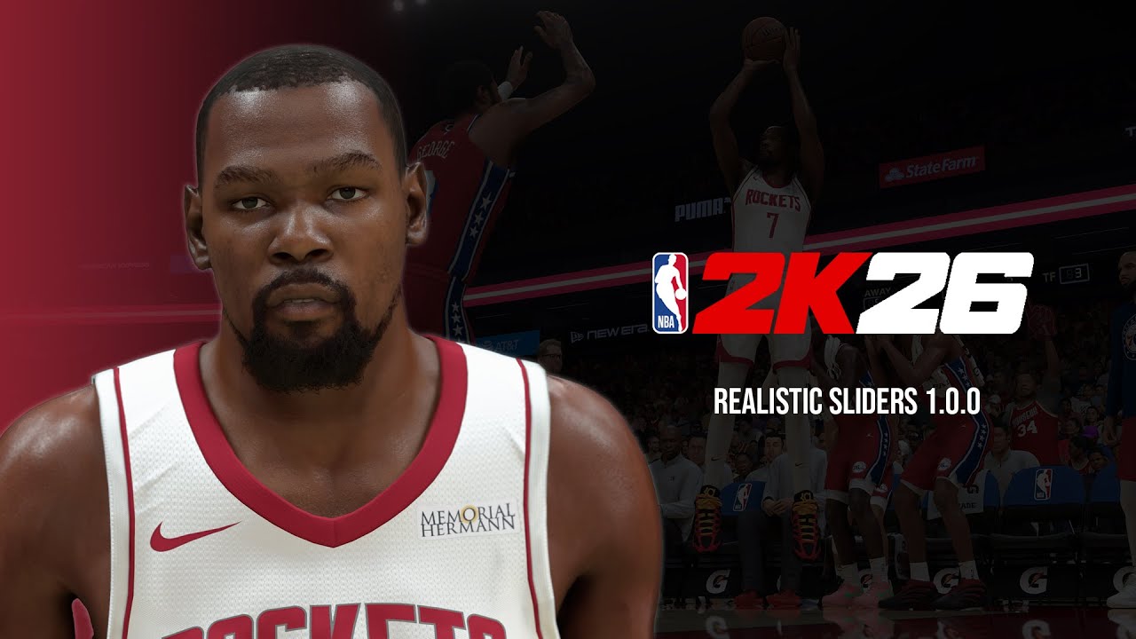 NBA 2K26: Realistic Sliders 1.0.0 - YouTube