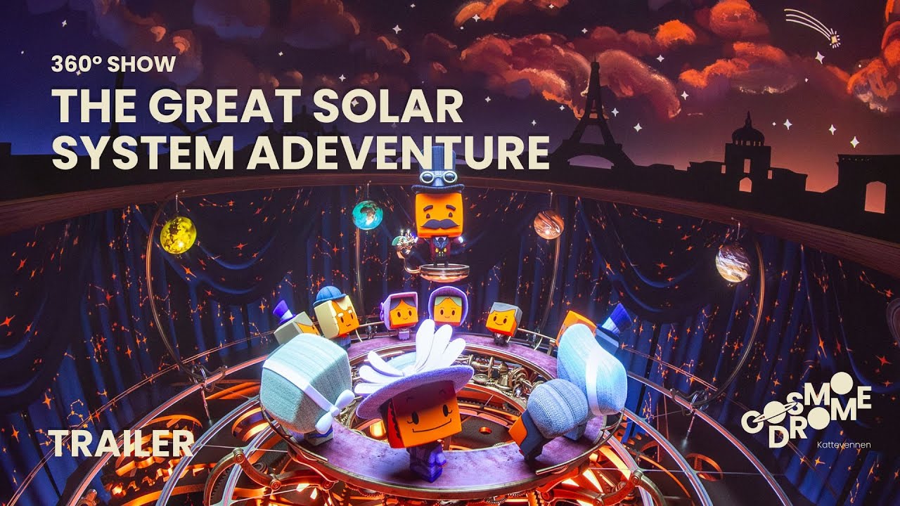 Trailer Great Solar System Adventure - 360° planetarium filmtrailer ...