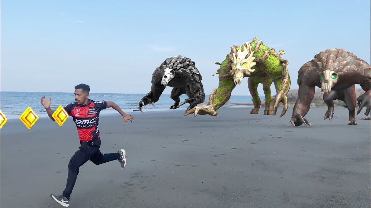 Temple Run Blazing Sands And Lost Junggle In Real Life | Trio Temple ...