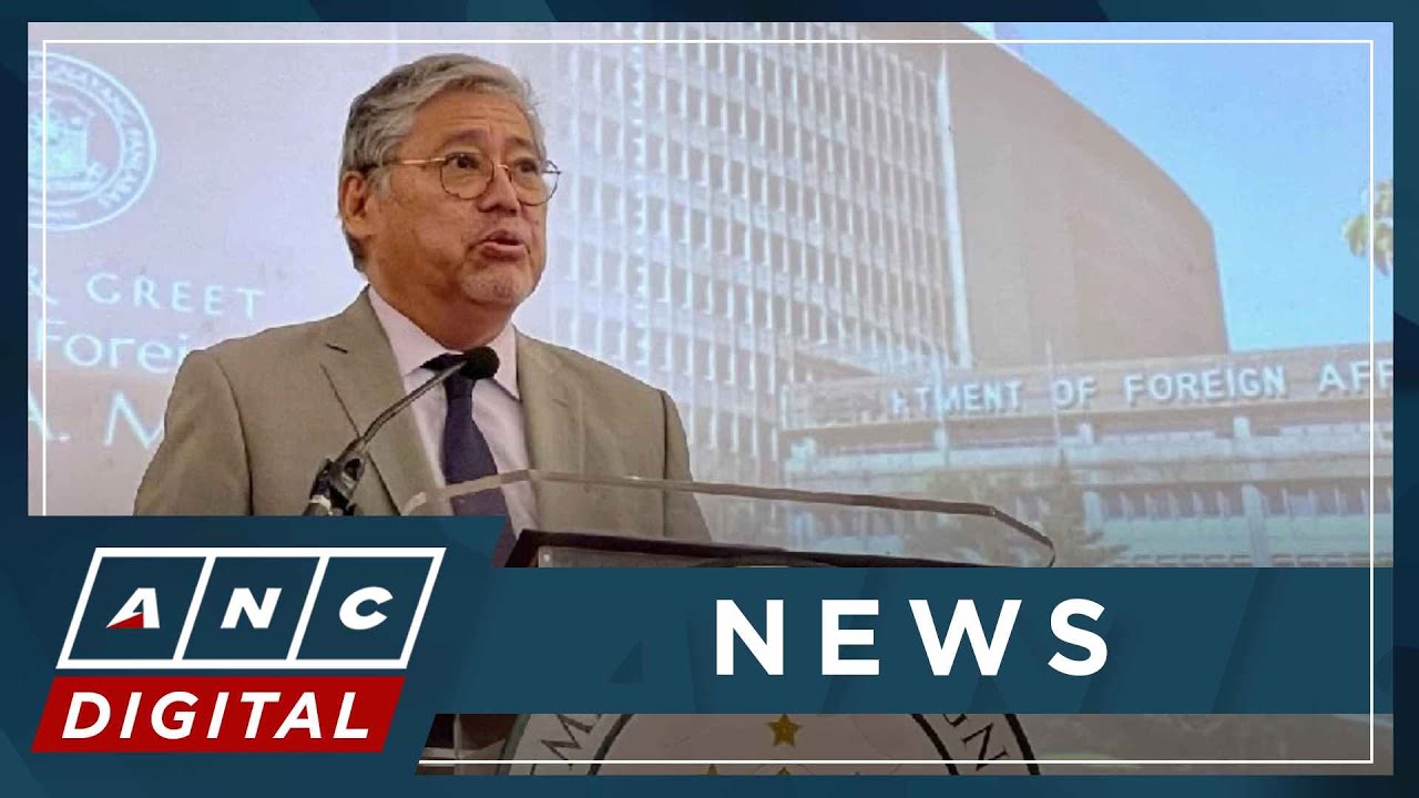 'ICC should stick to its mandate' -- DFA Secretary Manalo | ANC - YouTube