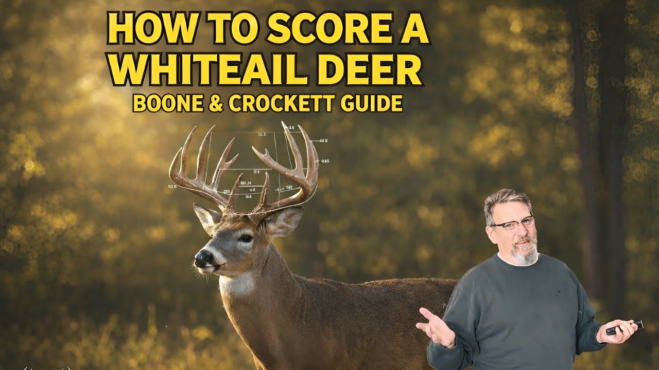 S6E4: How to Score a Whitetail Deer | Boone and Crockett Guide - YouTube