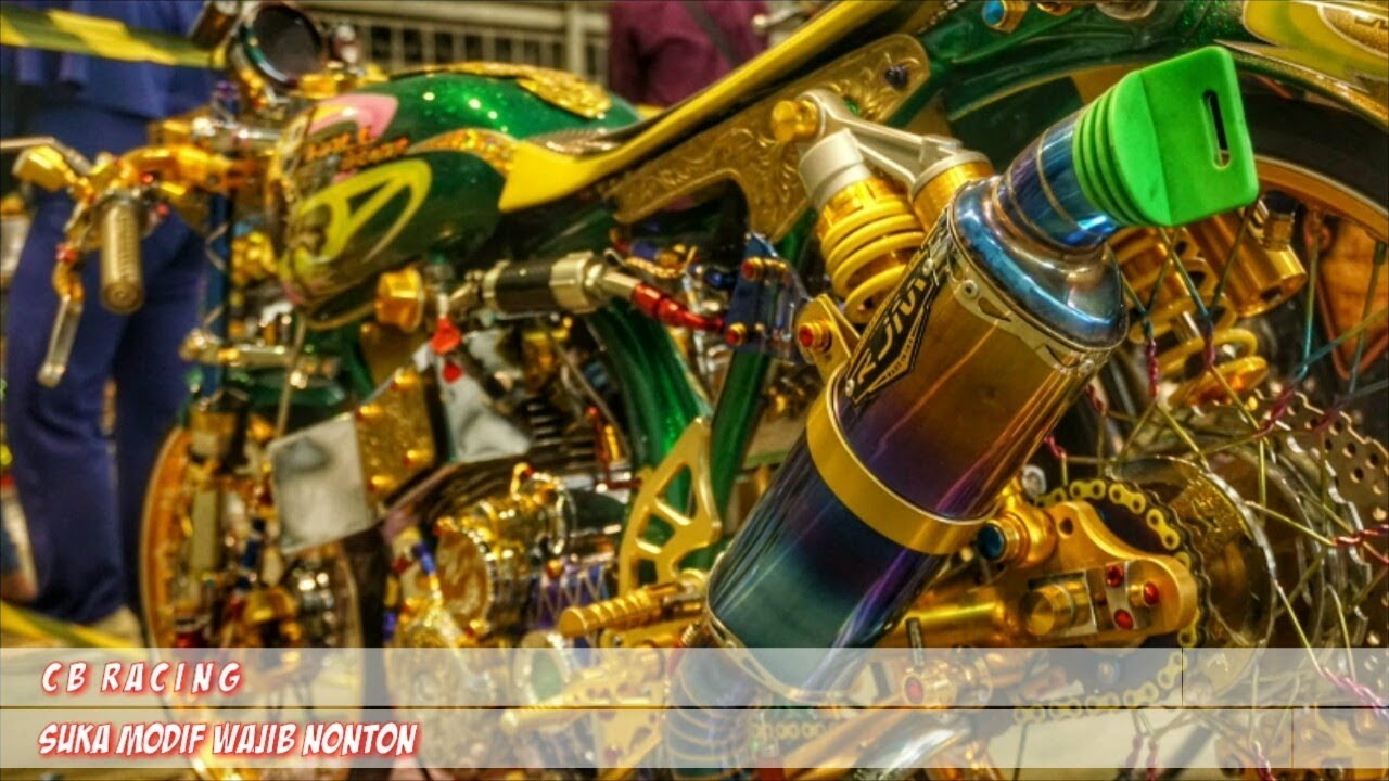CB Racing full modifikasi bikin ngiler!! Jos gandos pak eko - YouTube