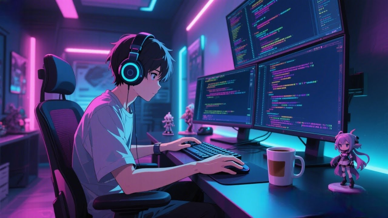 🔴 Live Coding With LoFi Music | Chill Programming Vibes - YouTube