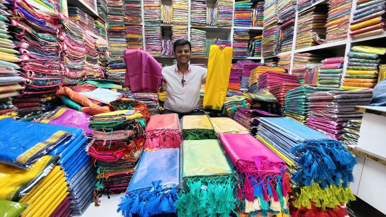 Chickpet Bangalore Wholesale Sarees | Softy Silk Sarees | Handloom ...