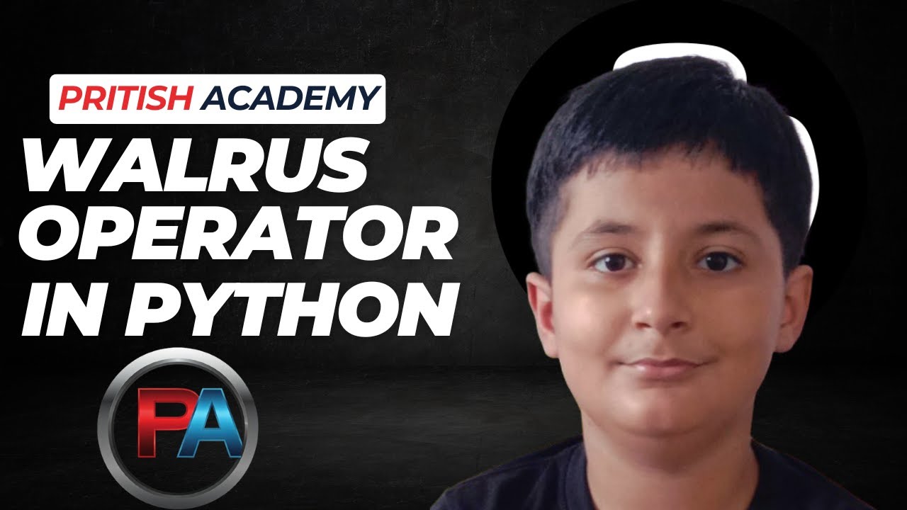 Walrus Operator Python| Pritish Academy - YouTube