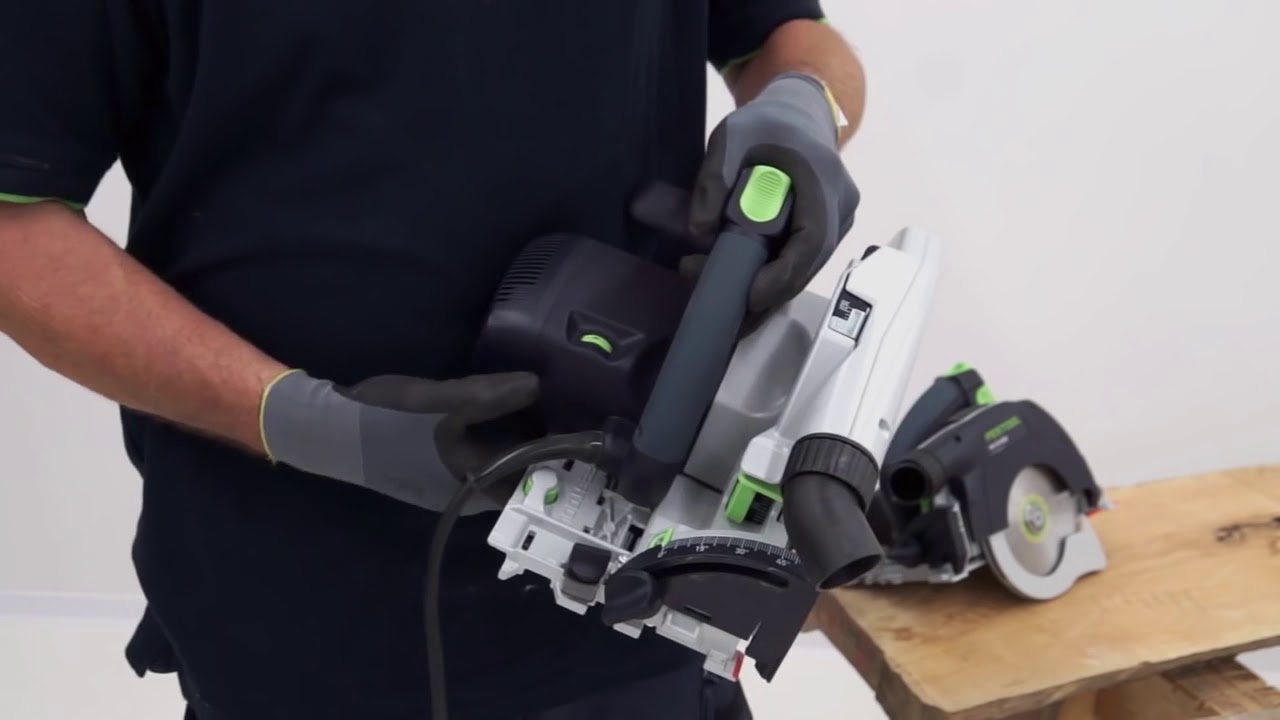 Festool TV - HK 55 & HK 85 Circular Saw Introduction and Rip Cut Guide ...