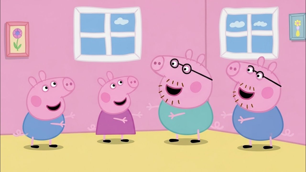 Peppa Pig Funny Puppet Show with Friends | Cute Cartoon Story for Kids ...
