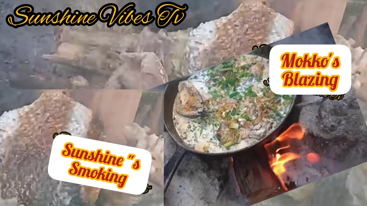 Ras Kitchen’s Mokko Cooks & Sunshine Vibes Smokes Barracuda 2 - YouTube