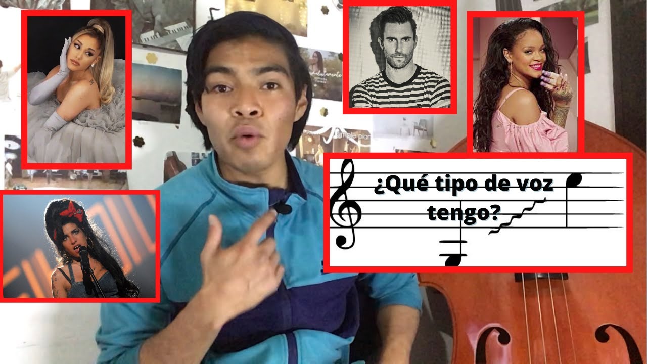 Tipos de voces humanas - Conoce el tipo de voz de artistas pop - YouTube