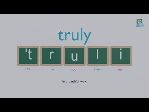 How to pronounce truly ? - YouTube