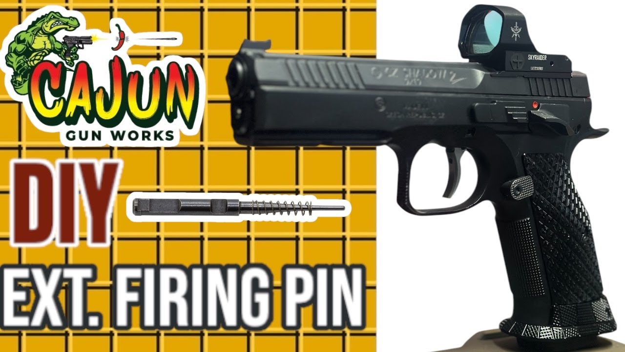 CZ Shadow 2 DIY: Extended Firing Pin (CGW) - YouTube