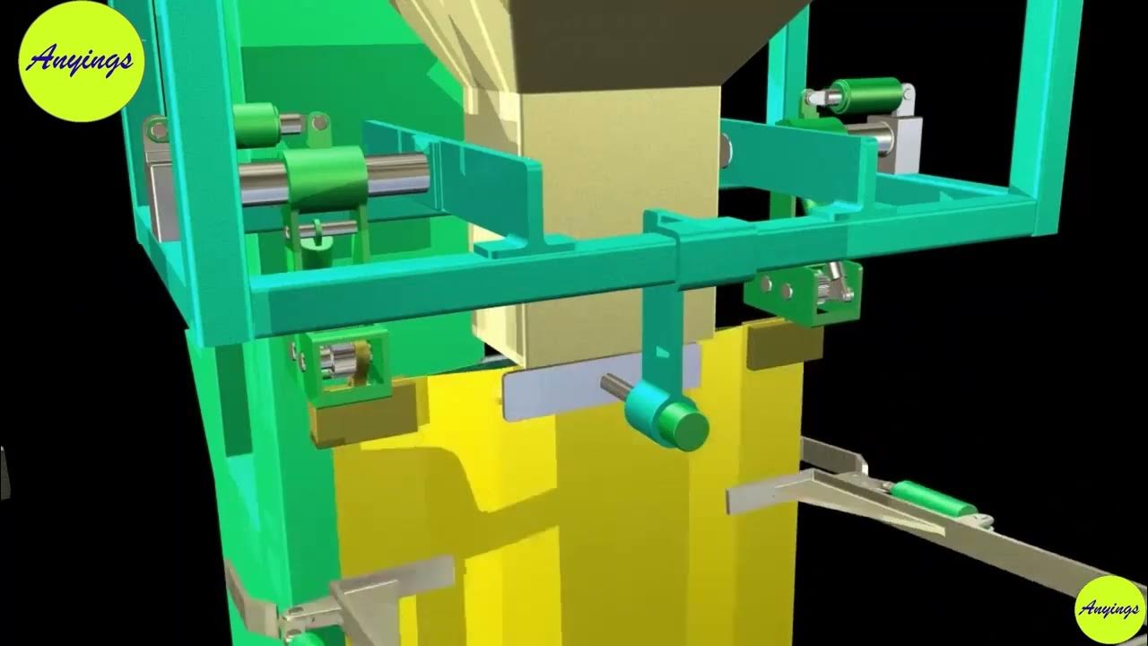 The working principle of automatic weighing and packaging machine - YouTube