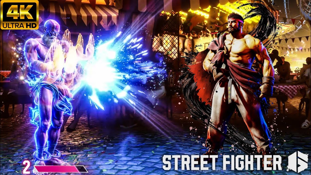 Street Fighter 6: Epic 4K Gameplay Showcase | Mastering Combos ...