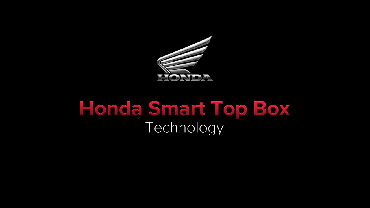 Honda Smart Top Box - Forza 750 - YouTube