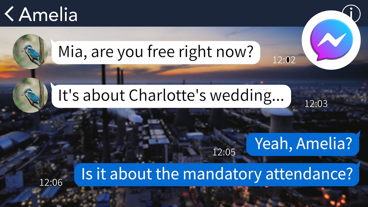 【Apple】I received an invitation from a self-centered senior.【Messenger ...