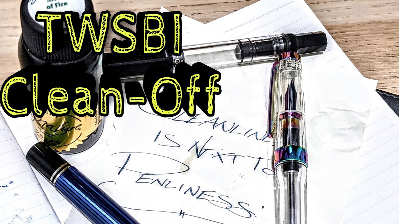 TWSBI Cleaning Catastrophe - Ask the Bud viewer video reply - YouTube