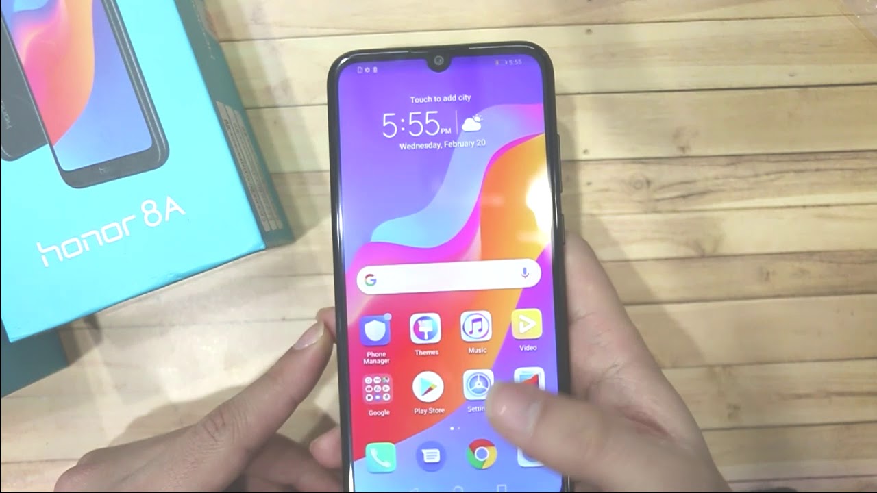 Huawei Hnor 8A Unboxing - YouTube