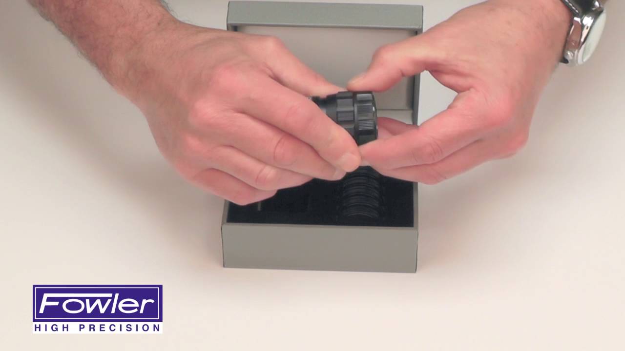 52-664-009-0 10X Pocket Optical Comparator Set - YouTube
