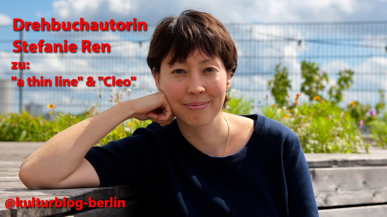 Stefanie Ren, Drehbuchautorin, zu "A THIN LINE" & "CLEO" - YouTube