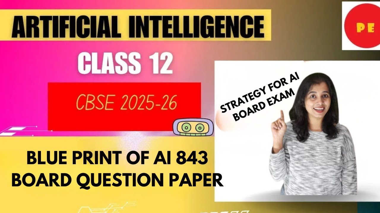 BLUEPRINT OF CLASS 12 AI BOARD QUESTION PAPER 2026 || STRATEGY|| CLASS ...
