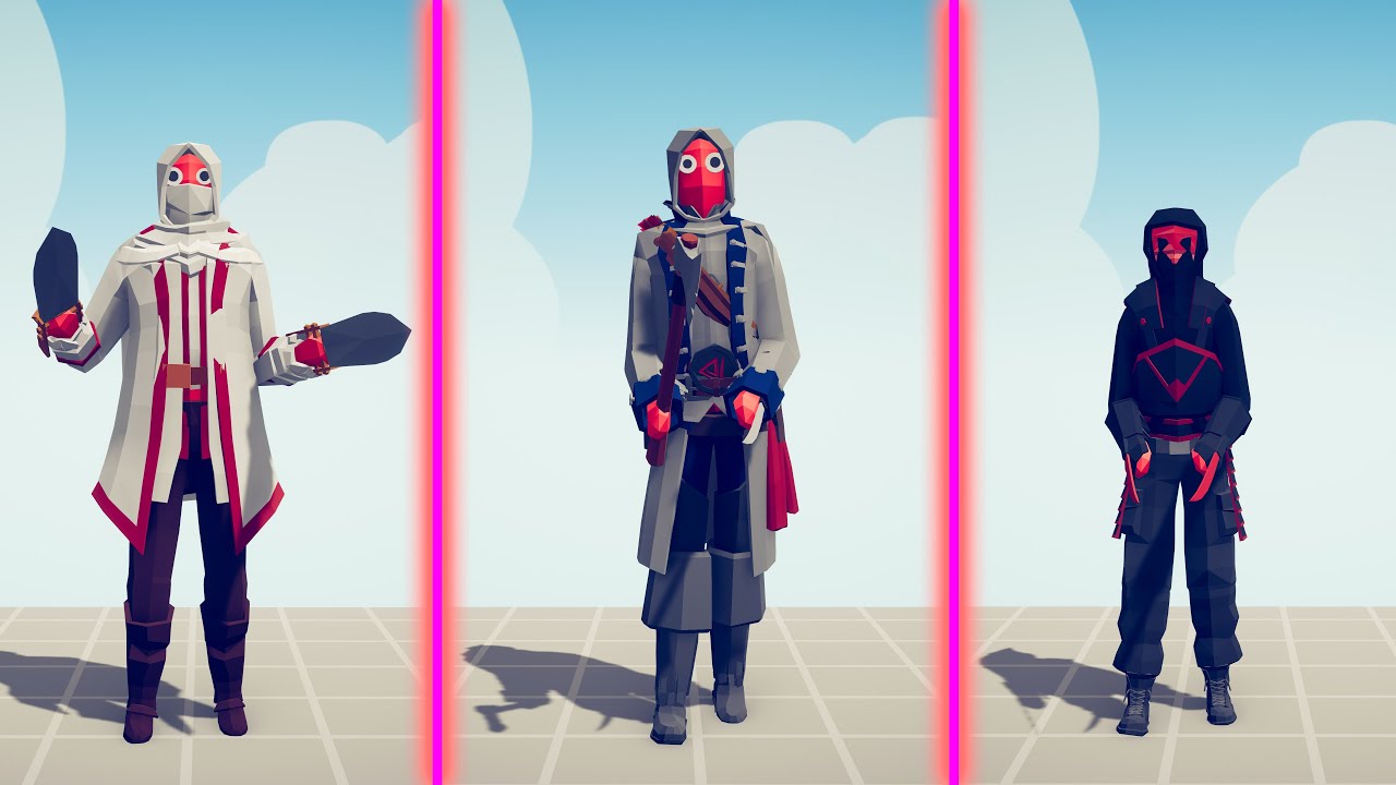 EVOLUTION OF ASSASSIN - Totally Accurate Battle Simulator TABS - YouTube