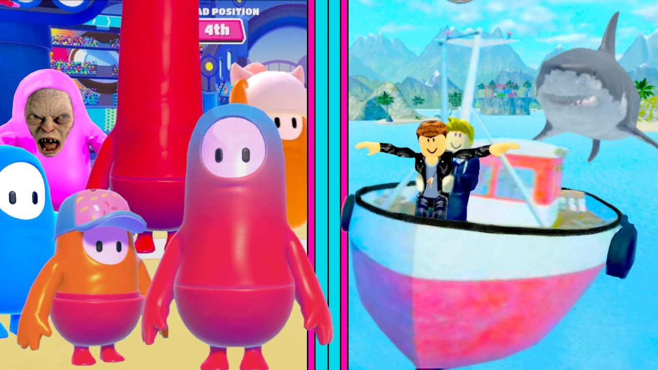 FALL GUYS/ROBLOX - Having a "Super Fun" Time on Fall Guys and Fighting ...