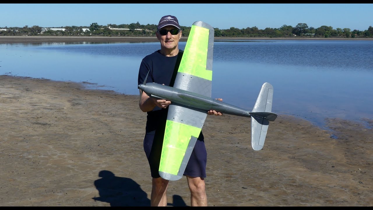 Aichi M6A Seiran 3d printed RC plane maiden flight - YouTube