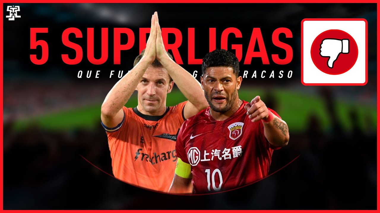 5 SUPERLIGAS que FUERON un GRAN FRACASO - YouTube
