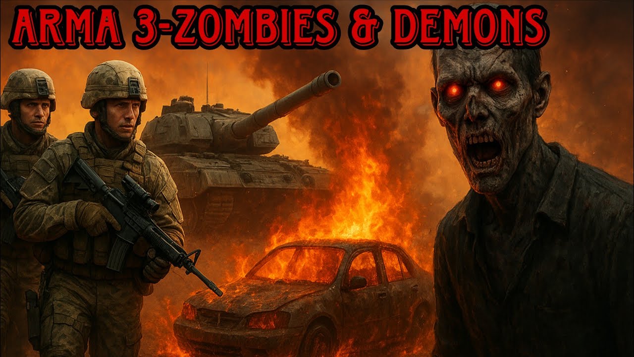 ARMA 3 -ZOMBIES & DEMONS:LATEST NEWS FROM THE DEVIL ZOMBIE - YouTube