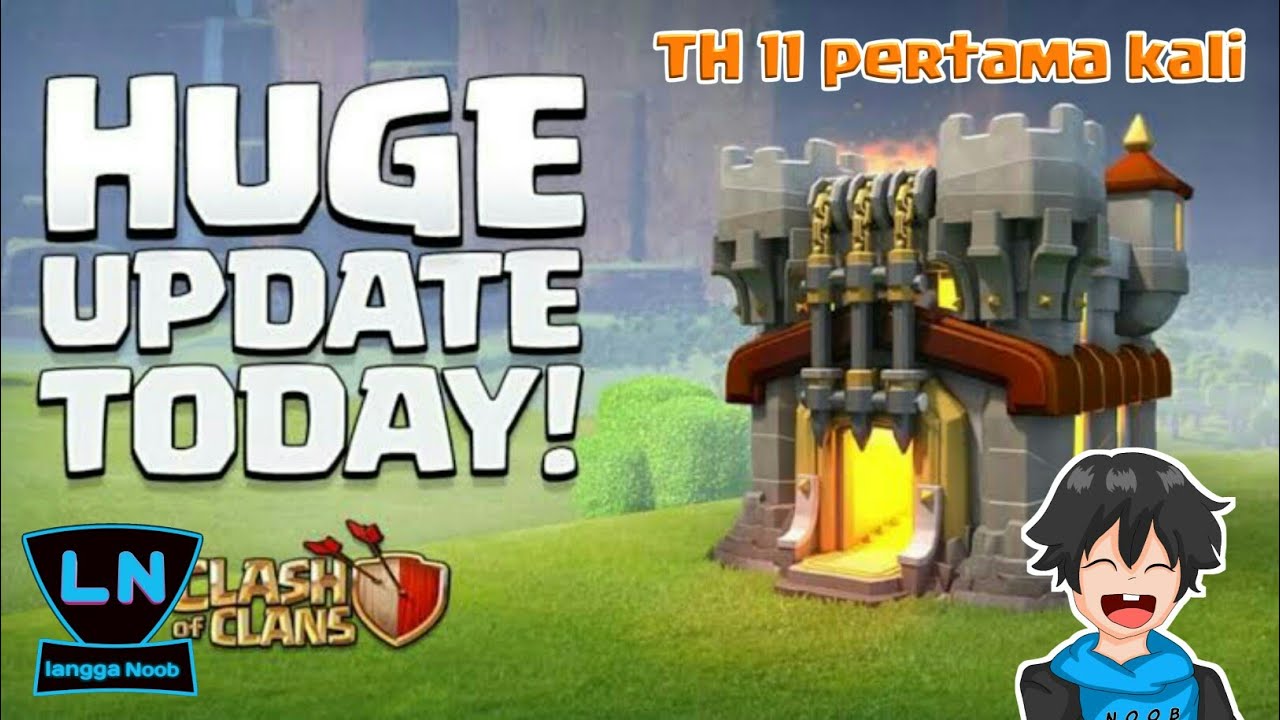 Untuk pertama kali TH 11 !! Clash Of Clans indonesia - YouTube
