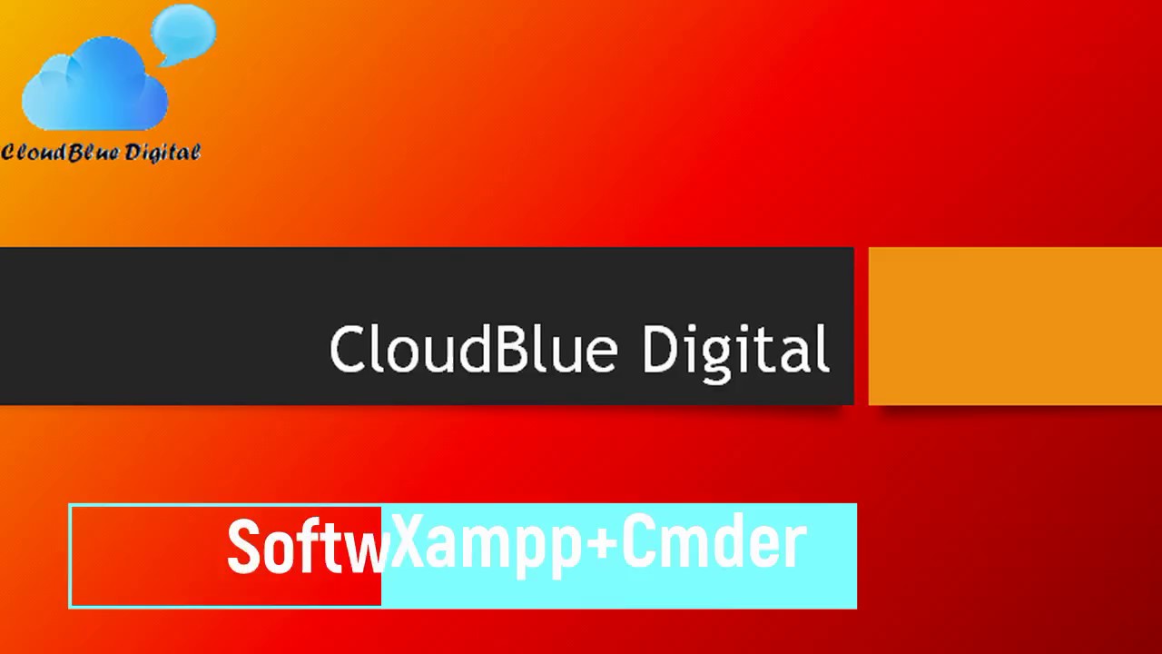 Web Development - Installing XAMPP and Cmder - YouTube