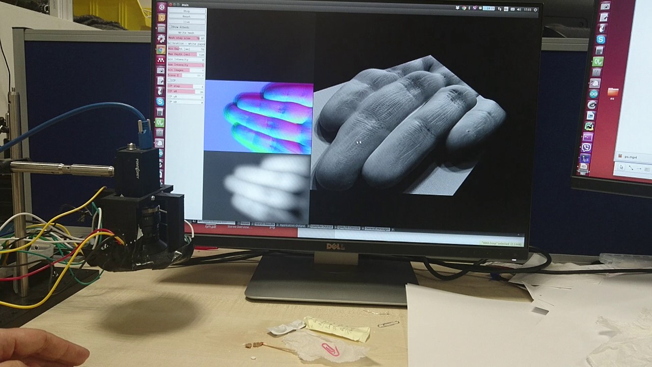 Photometric Stereo - Dyson Robotics Lab, Imperial College - YouTube