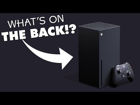 What's on the BACK of the Xbox Series X!? - YouTube