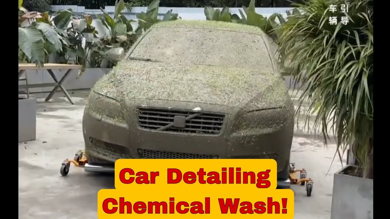 DescriptionCar Detailing Chemical Wash!#mechanic #mechanicjames # ...