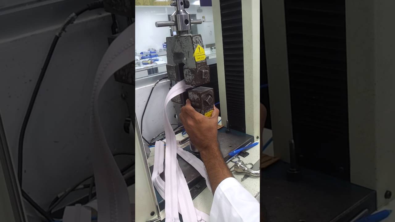 Ziper Strength Test - YouTube