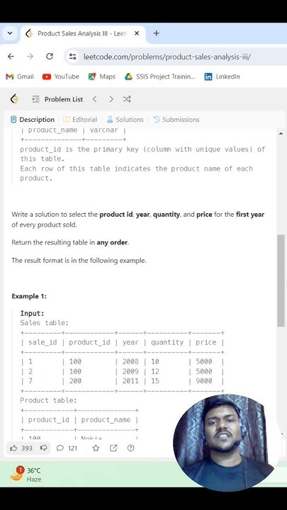 Leetcode Sql Questions Sql Dataanalysis Leetcode Data Shorts Youtube