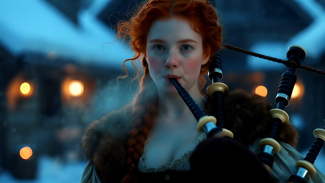 Snowy Highland Christmas | Celtic Bagpipes & Violin Christmas Music ...
