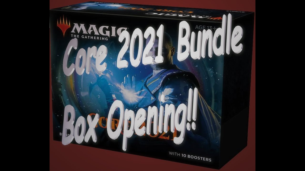 Magic The Gathering Core 2021 Bundle Box Opening!!! - YouTube
