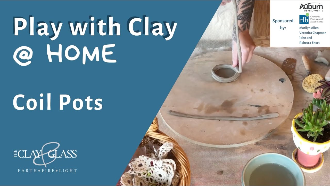 Play with Clay at Home - Coil Pots - YouTube