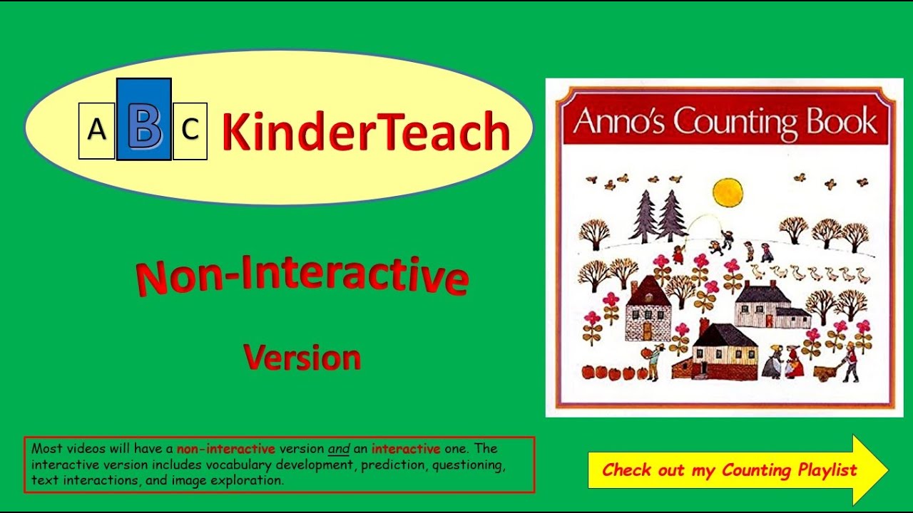 Anno's Counting Book -- Non-Interactive Read Aloud - YouTube