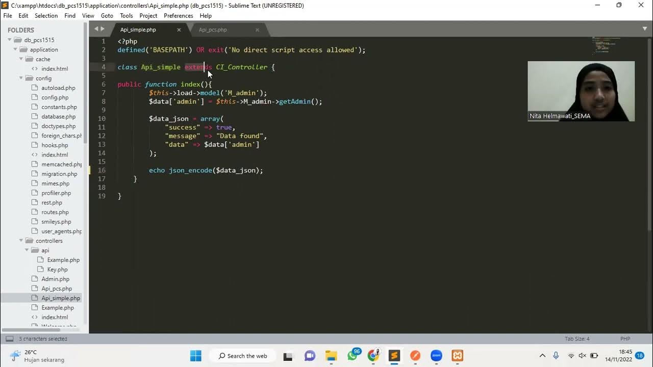 PEMROGRAMAN CLIENT SERVER - REST API - YouTube